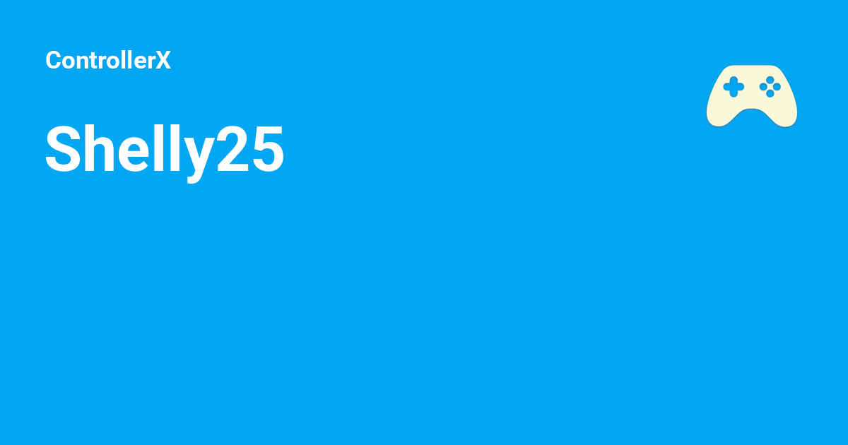 Shelly25 - ControllerX
